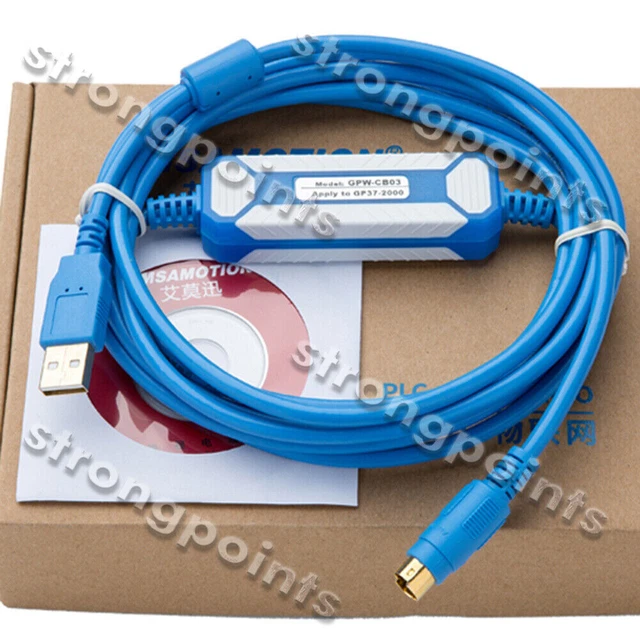 PROGRAMMING CABLE GPW-CB03 for GP Proface Download Cable USB To RS232 ...