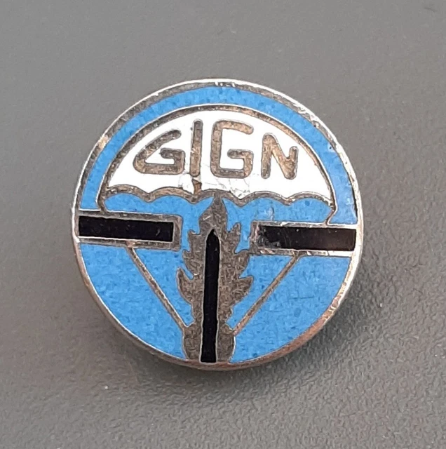 INSIGNE MINIATURE GIGN Pins de Reconnaissance 1980s Gendarmerie AB ...