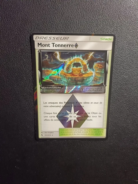 CARTE POKÉMON MONT Tonnerre 191/214 Prisme SL8 Tonnerre Perdu FR EUR 4 ...