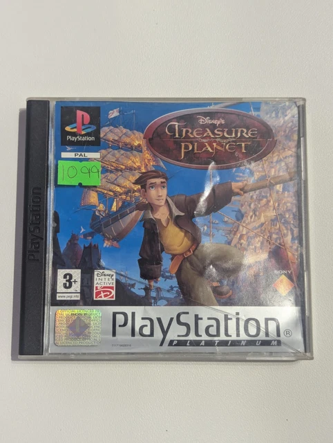 TREASURE PLANET (PLATINUM) (Playstation PS1 Game) With Manual Vgc £12. ...