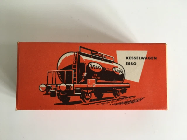 MARKLIN HO TANK Wagon Esso 4501 Boxed Vintage EUR 19,19 - PicClick FR