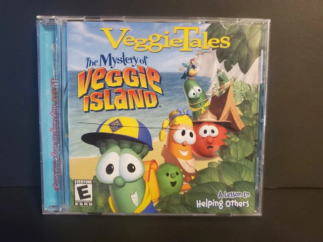 VEGGIETALES THE MYSTERY of Veggie Island CD-Rom Windows 95/98/ME/XP PC ...