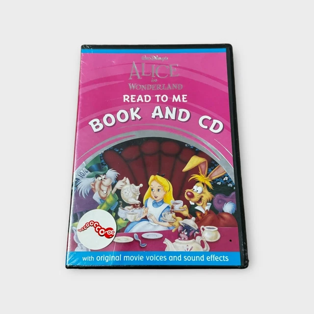WALT DISNEY READ To Me-Book & CD Alice In Wonderland New Sealed $11.00 ...