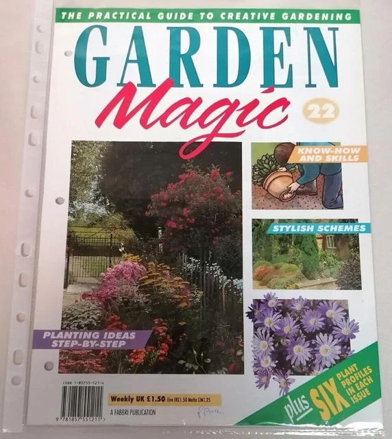 MAGAZINE - 1990S Garden Magic Practical Guide To Creative Gardening Part #22 £2.00 - PicClick UK