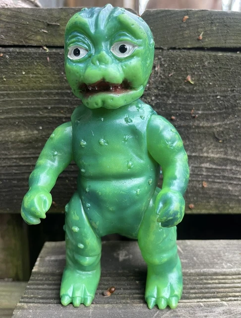 1967 VINTAGE MARUSAN Minilla Minya Kaiju Bullmark Godzilla Sofubi ...