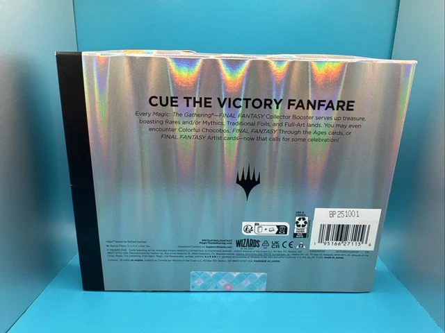 MAGIC THE GATHERING Final Fantasy Collector Booster Omega Box Factory ...
