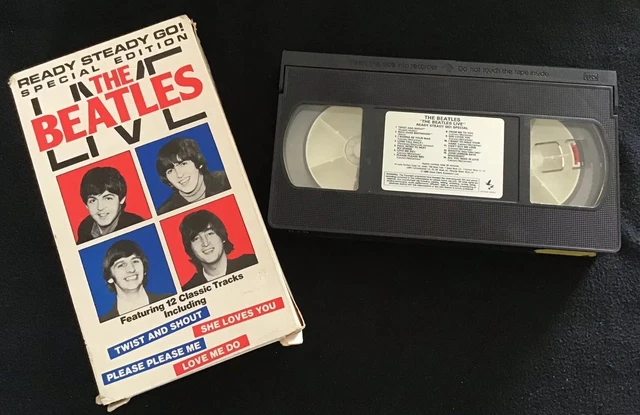 BEATLES LIVE READY Steady Go Special Edition VHS VIDEO 5099999004125 £6 ...