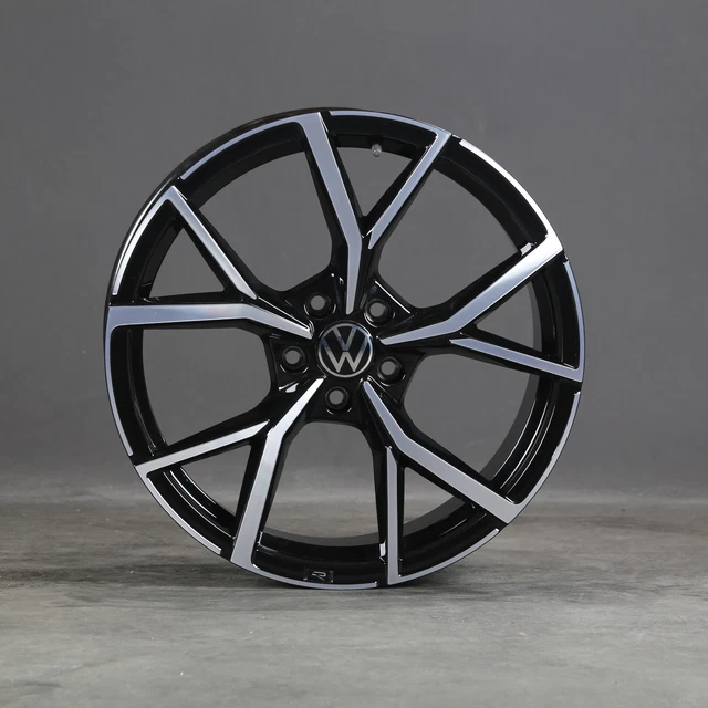 19 INCH ORIGINAL Golf 8 VIII 5H0601025S Estoril R-Line Rims Alloy ...