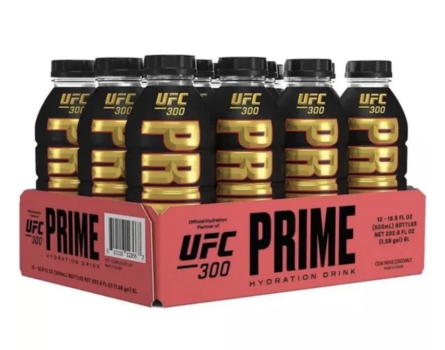 12 X PRIME Hydration UFC 300 (FULL CASE)- PRE ORDER - LIMITED EDITION ...