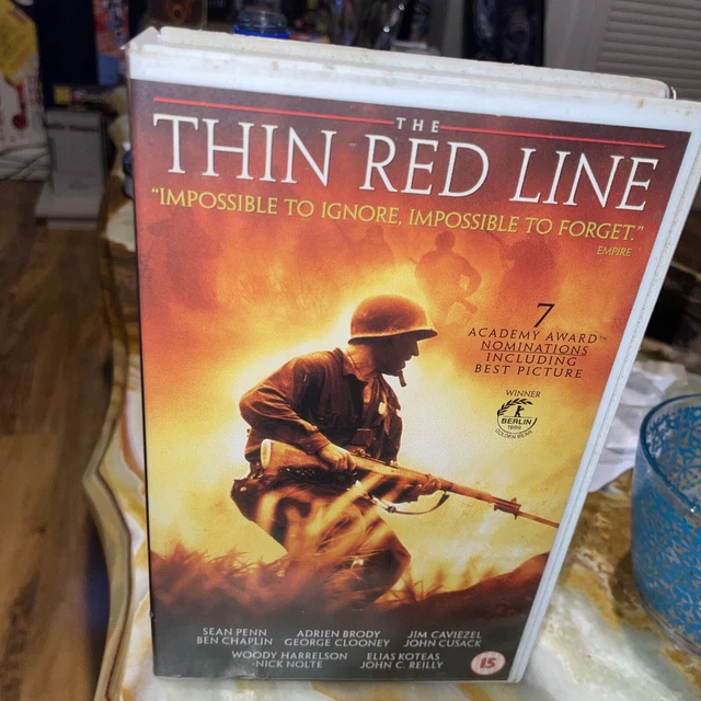 THE THIN RED Line Vhs Video Ex Rental Big Box Starring Nick Nolte £8.00 ...