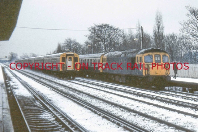 UK RAILWAY PHOTOGRAPH Of Class 33 33101. Rm33-599 £1.70 - PicClick UK