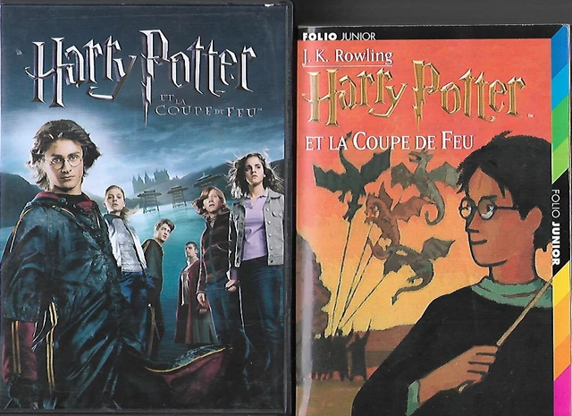 Lot X 2 Harry Potter Et La Coupe De Feu Le Livre Folio Le Dvd J K