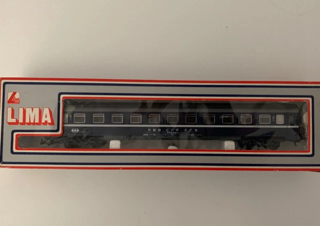 LIMA 309259 - scala H0 - vagone letto FFS in IMBALLO ORIGINALE - poco ...