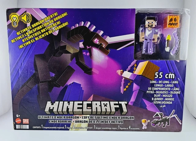MINECRAFT ULTIMATE ENDER Dragon Figure Set Mattel Mojang*New Sealed* £ ...