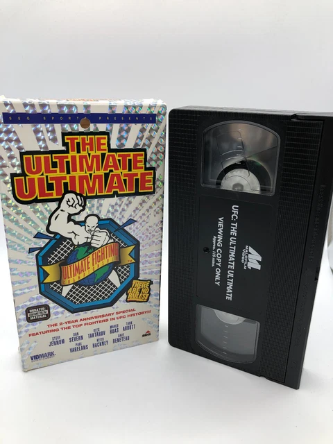 THE ULTIMATE ULTIMATE Used VHS (Steve Jennum, Dan Severn, Tank Abbott ...