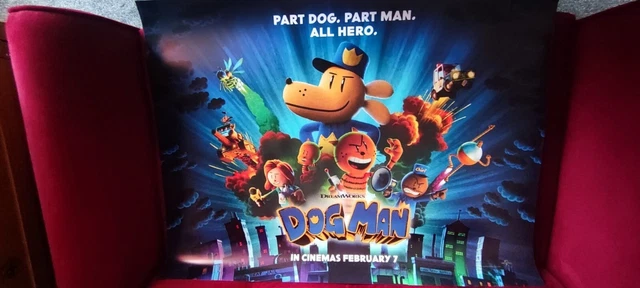 DOG MAN UK Quad Original Cinema Poster £12.31 - PicClick UK