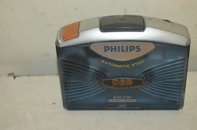 WALKMAN PHILIPS AQ6591 Walkman Of Cassette Vintage Am/Fm £18.02 ...