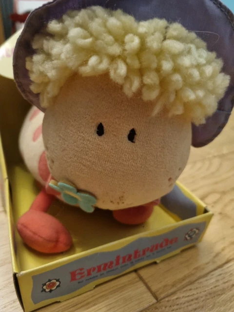 THE MAGIC ROUNDABOUT Ermintrude Plush Soft Toy Vintage Golden Bear ...