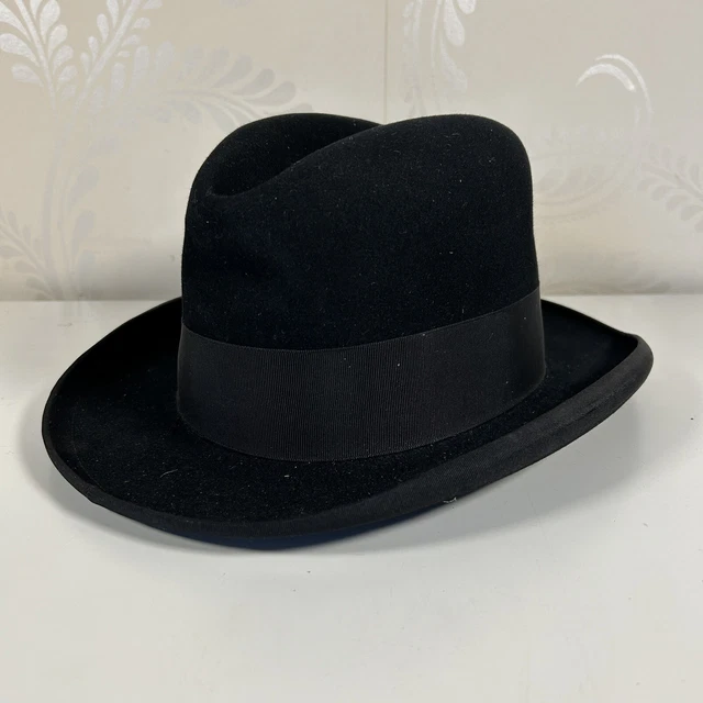 GENUINE VINTAGE GEORGE Geo Carter & Sons London Trilby Hat - Small - 37 ...