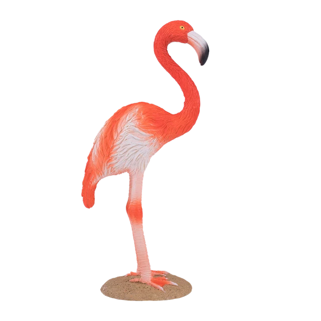 MOJO AMERICAN FLAMINGO bird wild animal model figure toys plastic ...