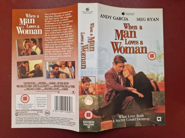 When A Man Loves A Woman Meg Ryan Used Video Sleevecover B16027 £199 Picclick Uk