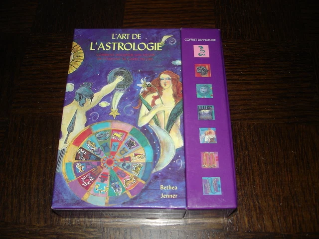 L'ART DE L'ASTROLOGIE - Coffret divinatoire - Bethea Jenner 2004 EUR 9 ...