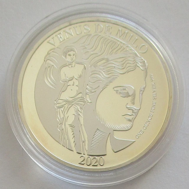 SALOMONEN 5 DOLLARS 2020 Venus von Milo 1 Oz Silber EUR 62,10 - PicClick DE