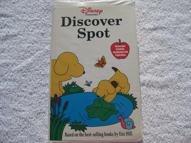 DISCOVER SPOT VHS Disney Educational Preschool RETRO ERIC HILL 2000 EUR ...