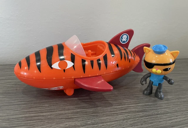 FISHER-PRICE OCTONAUTS TALKING Tiger Shark GUP B Veicolo & Modellino ...