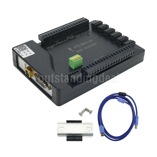 MACH3 USB CNC 4 Axis Motion Control Card Interface Board os12 $149.00 ...