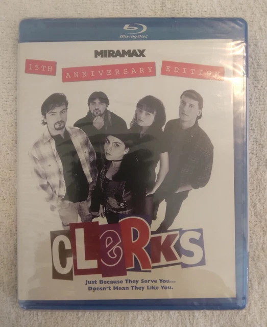 CLERKS (BLU-RAY DISC, 2011, 15th Anniversary Edition) please read $12. ...