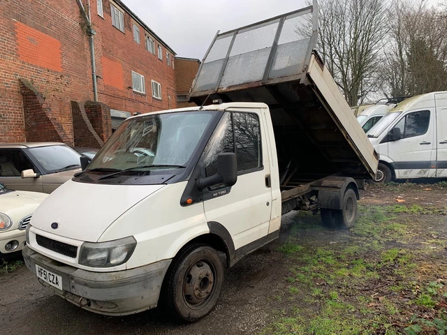 FORD TRANSIT T350 RWD SINGLE CAB TWIN WHEEL TIPPER (MOT 11/01/27) PX ...