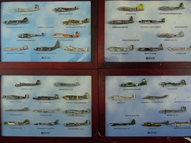 ATLAS EDITIONS PIN Badge Enamel WWII Aircraft Planes YOU CHOOSE £6.99 ...