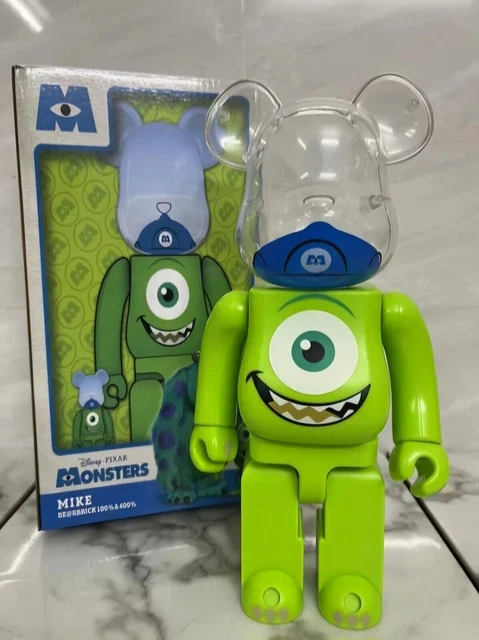 BEARBRICK PIXAR MONSTERS Inc. Mike Wazowski Doll Toy 28cm Universal £51 ...