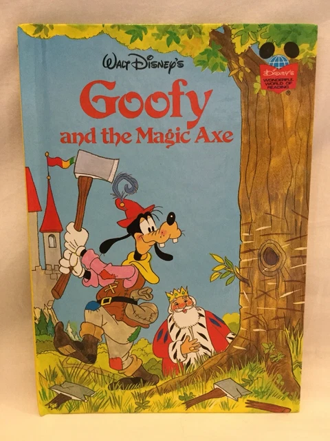 DISNEY’S WONDERFUL WORLD of reading ‘Goofy And The Magic Axe’ 1st ...
