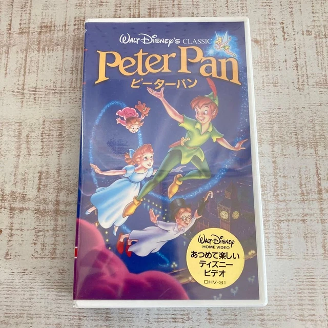 UNOPENED PETER PAN Japanese Dubbed Version Video Tape Anime Disney VHS ...
