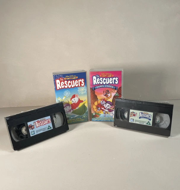 Walt Disney Classics The Rescuers And Rescuers Down Under Brand New And Sealed £999 Picclick Uk