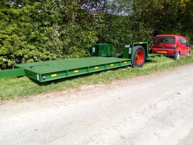 PLANT TRAILER LOW Loader Digger Tractor 07703540799 £7,586.70 - PicClick UK