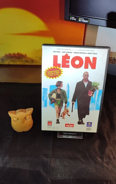 LEON THE PROFESSIONAL 1994 Jean Reno Natalie Portman Gary Oldman Luc ...