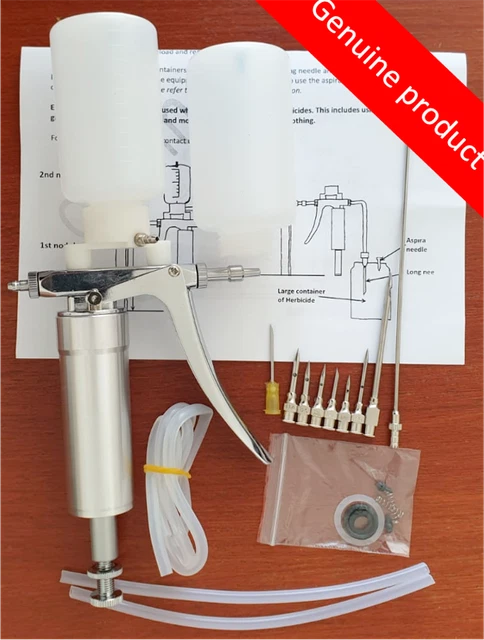 PROFESSIONAL 2021 JAPANESE Knotweed Injector Syringe Killer w/ 9 ...