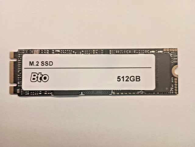 BTO M.2 SATA SSD 512GB SSD Internal M2 Double Notch Solid State Drive ...