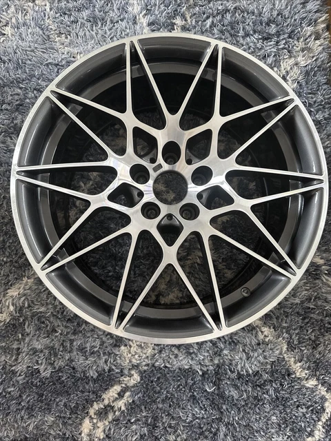 GENUINE BMW M3 M4 666M Competition Pack 20" Rear Alloy Wheel Oem 10J ...