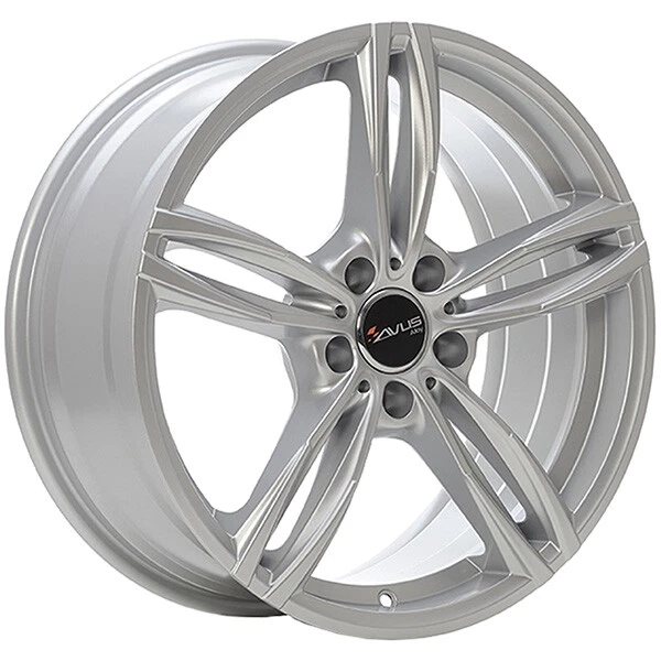 ALUFELGE AVUS AF15 FUR MERCEDES-BENZ 7.5x17 5x112 HYPER SILVER 7XO EUR ...