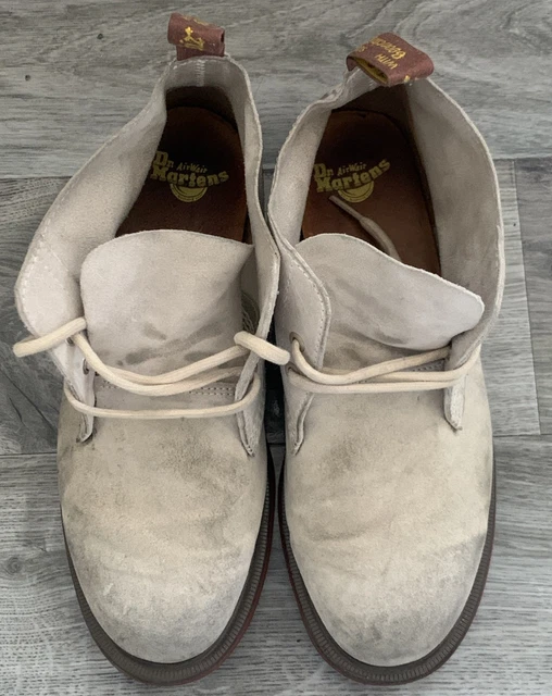 DR MARTENS MANTON Leather Boots Desert Tan Men’s Shoes Size 11 £26.44 ...