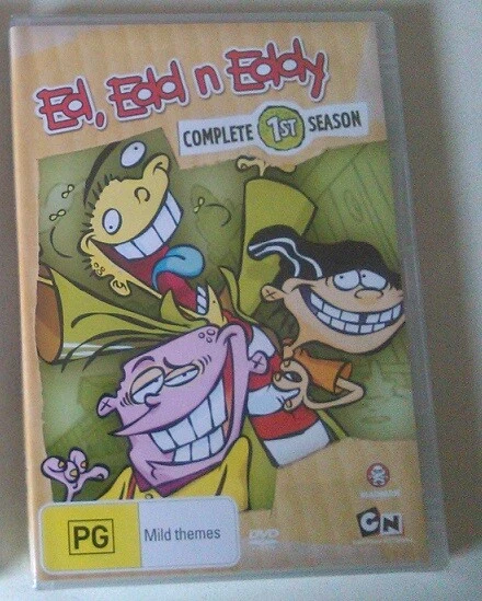 ED, EDD N EDDY SEASON 1 dvd REGION 4 cartoon network RARE series NEW ...