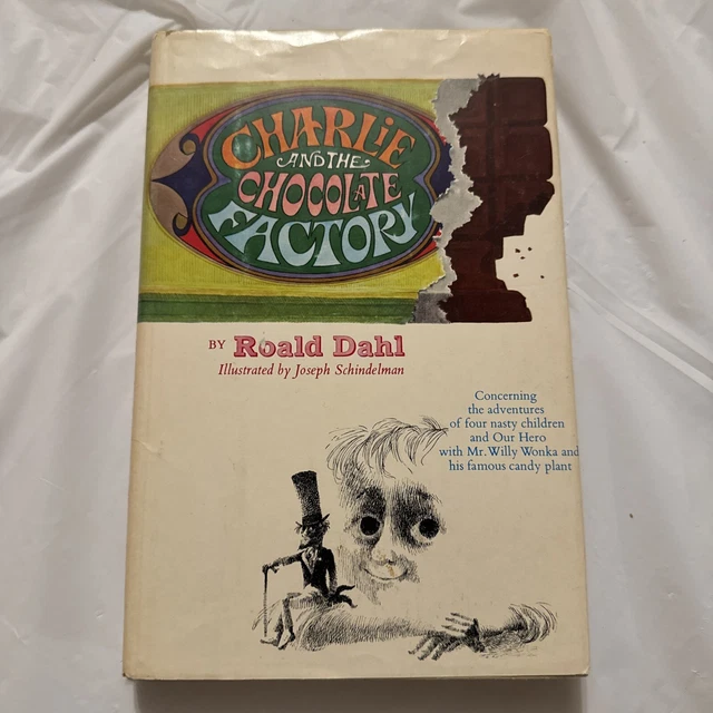 CHARLIE AND THE Chocolate Factory by Roald Dahl 1973 Revised Ed. HCDJ ...