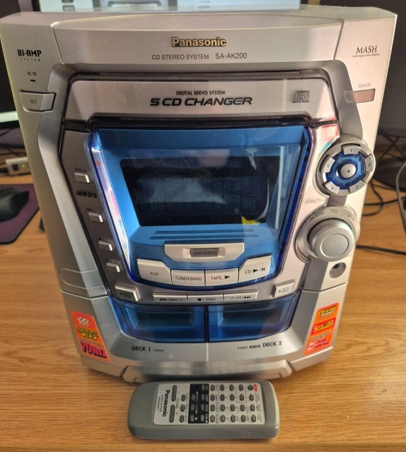 PANASONIC SA-AK200 CD Stereo System with Remote Control £52.72 ...
