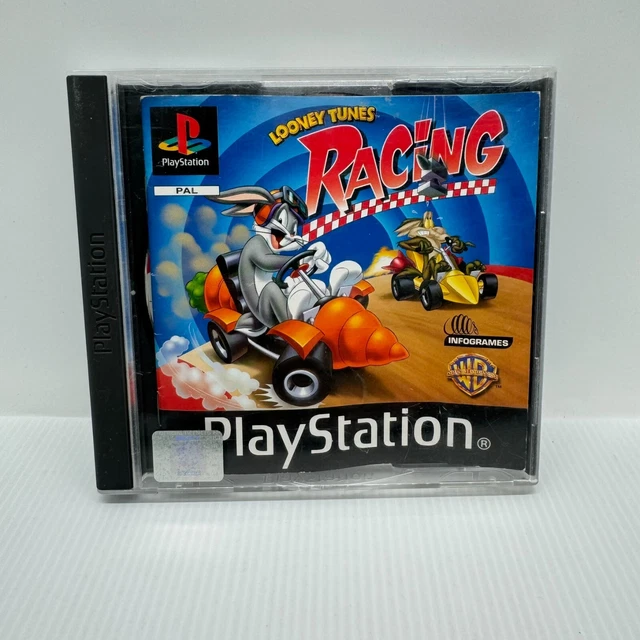 LOONEY TUNES RACING PS1 PlayStation 1 PAL Incl. Manual but Not Cover ...