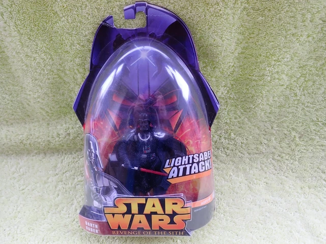 STAR WARS ROTS Revenge Of The Sith Darth Vader Hasbro Action Figure #28 ...