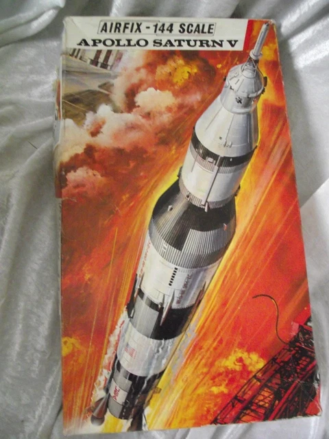 VINTAGE AIRFIX 1/144 apollo saturn V model space kit £18.89 - PicClick UK